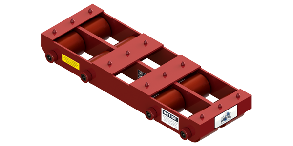 HD-15-P > Long Rigid Straight Line Skates/Dollies - US Made | Hevi-Haul