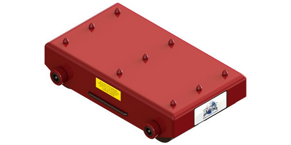 X-30 > Short Rigid Straight Line Skates/Dollies - US Made | Hevi-Haul