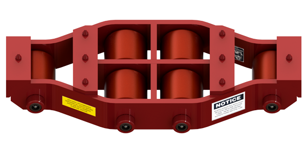 UM-HD-50-P: 20 Ton Rigid Polyutherane Utility Skate | Hevi-Haul