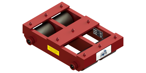 ST-1040 > Short Rigid Straight Line Skates/Dollies - US Made | Hevi-Haul