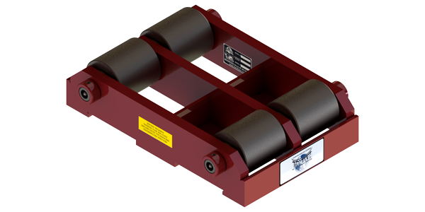 ST-1040 > Short Rigid Straight Line Skates/Dollies - US Made | Hevi-Haul