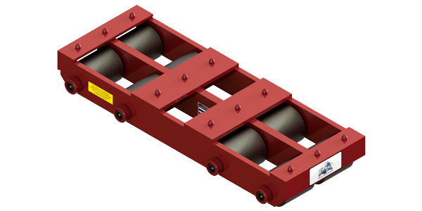 SD-50 > Long Rigid Straight Line Skates/Dollies - US Made | Hevi-Haul