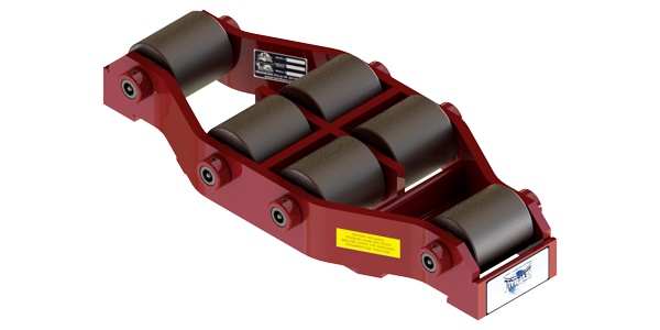 UM-HD-50: 25 Ton Rigid Steel Utility Skate | Hevi-Haul
