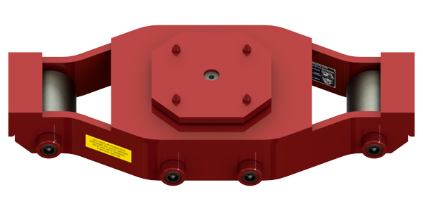 UMS-HD-50: 25 Ton Swivel Steel Utility Skate | Hevi-Haul