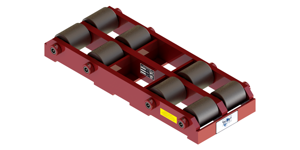 BB-100 > Long Rigid Straight Line Skates/Dollies - US Made | Hevi-Haul